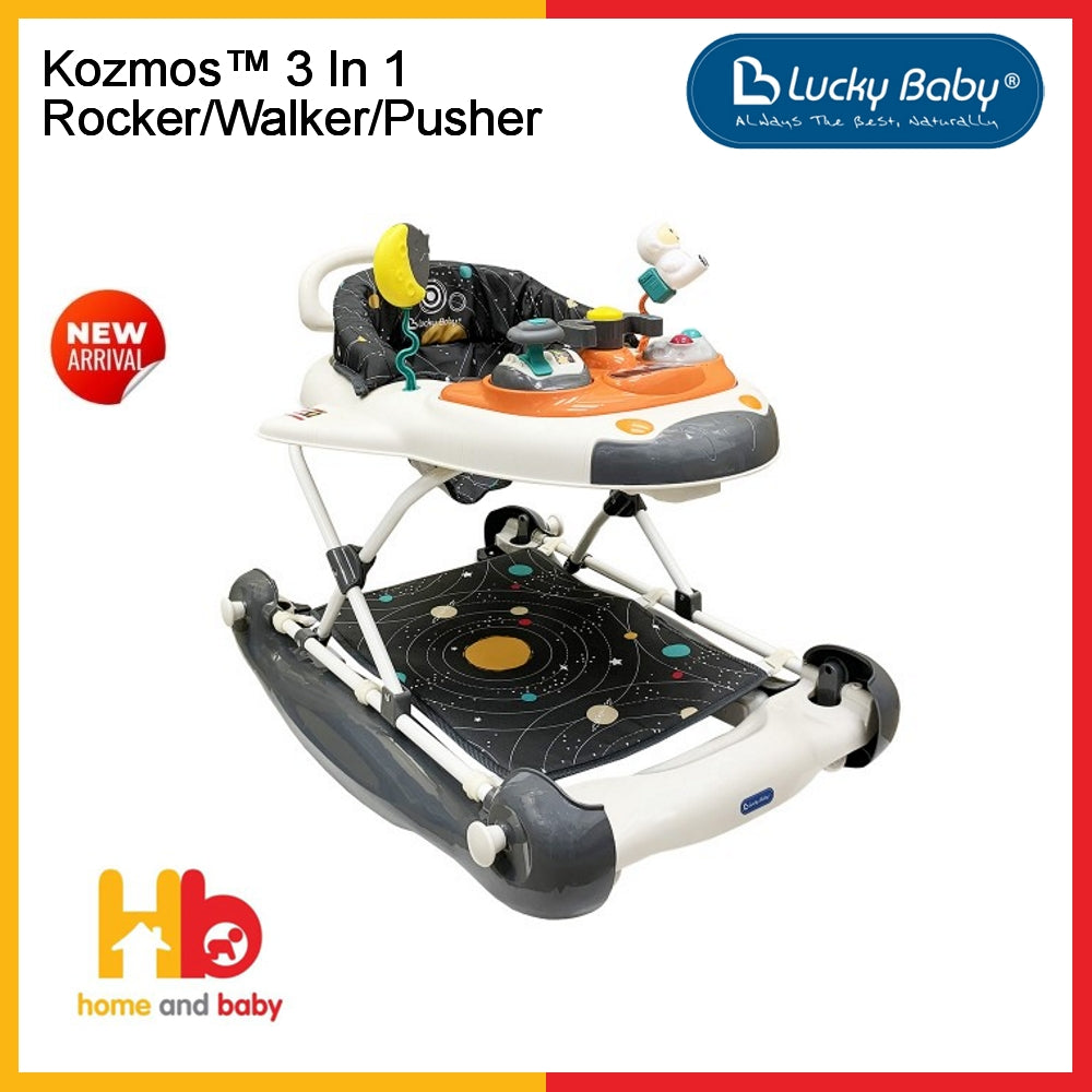 Lucky Baby Kozmos™ 3 In 1 Rocker/Walker/Pusher – Homeandbaby sg