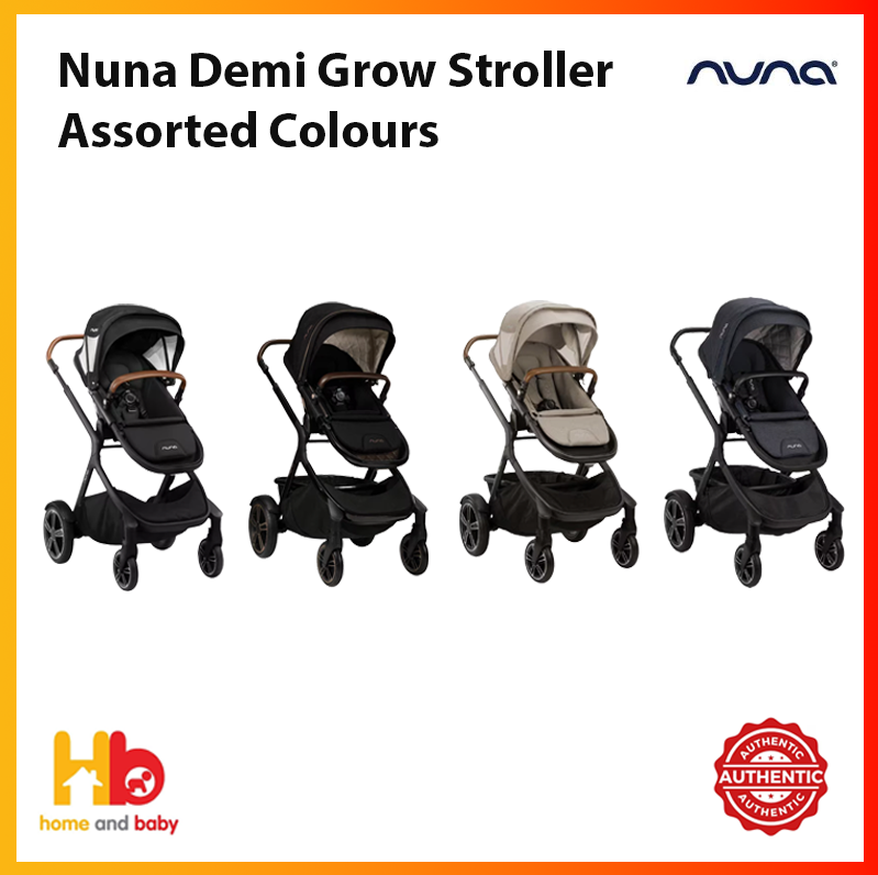 Nuna Demi Grow Stroller - Assorted Colours – Homeandbaby sg
