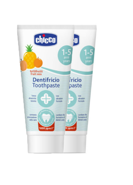 Fruit Mix Toothpaste With Fluoride 50ml bundle of 2 – Homeandbaby sg